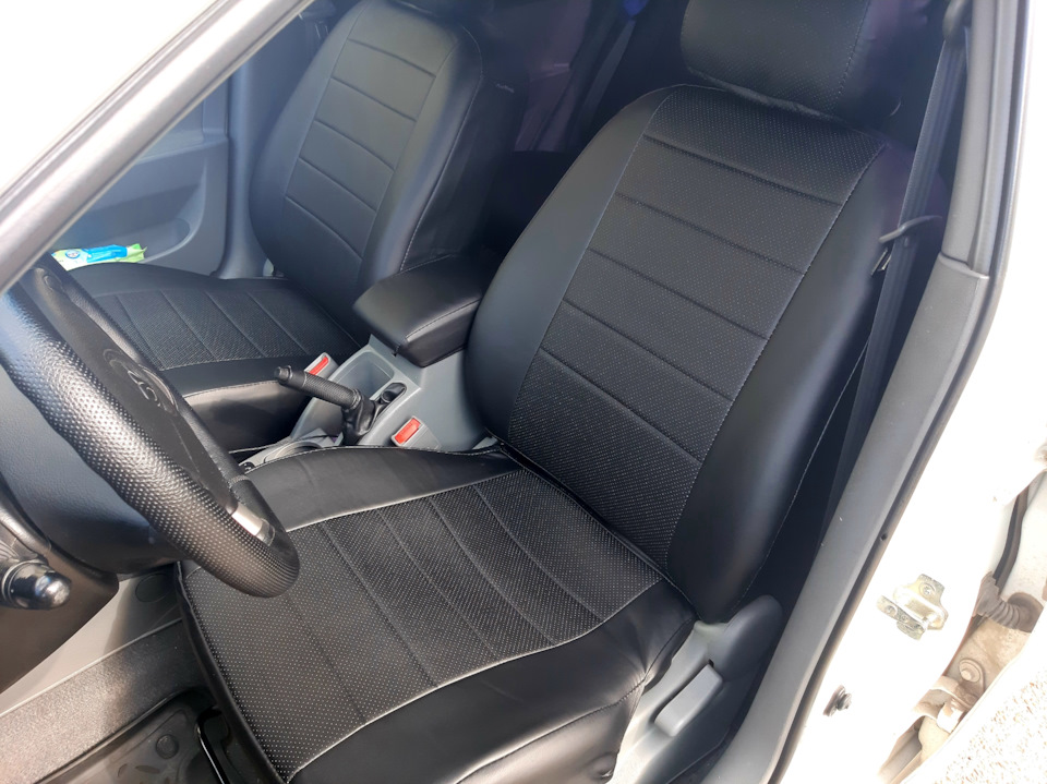 ЭкоКожа чехлы — Daewoo Gentra, 1,5 л., 2014 года | стайлинг | DRIVE2