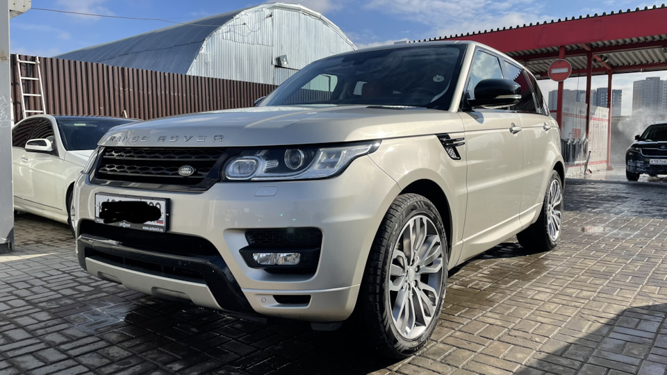 Land Rover Range Rover Sport (2G) 3.0 бензиновый 2013 | Silver Stone на ...