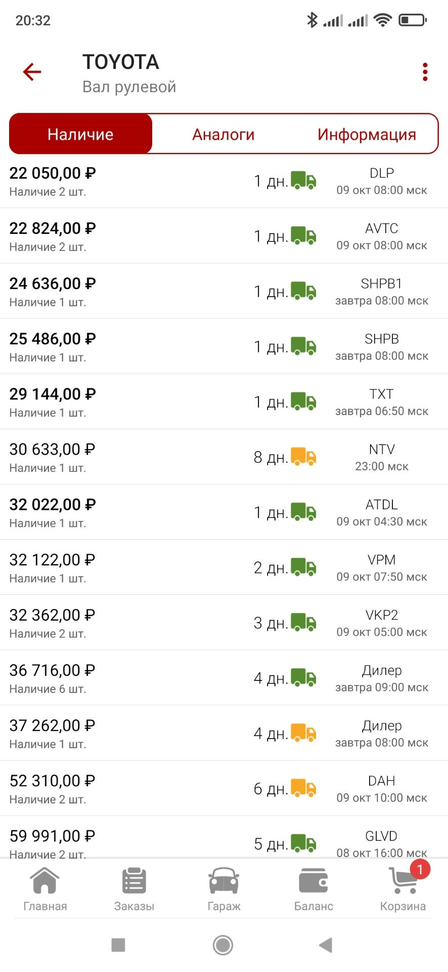 Купил оригинал вал рулевой колонки и пром вал — Toyota Land Cruiser 200 ...