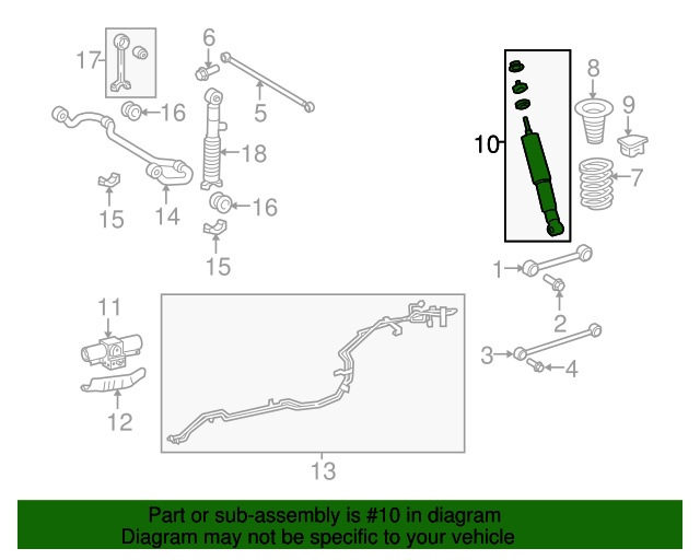 4853080606 Shock Absorber Set Rear TOYOTA LEXUS | Запчасти на DRIVE2