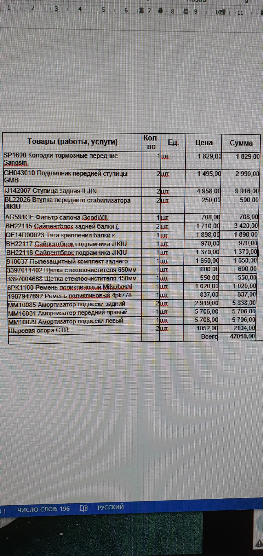 Замена ходовки — Nissan Maxima QX (A33), 3 л, 2005 года | плановое ТО ...