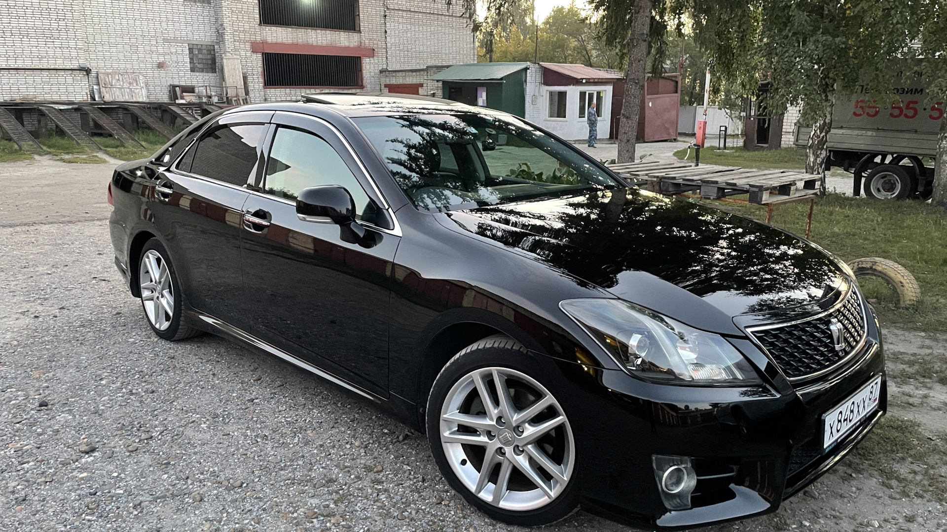 Toyota Crown (S200) 2.5 бензиновый 2011 | Athlete на DRIVE2