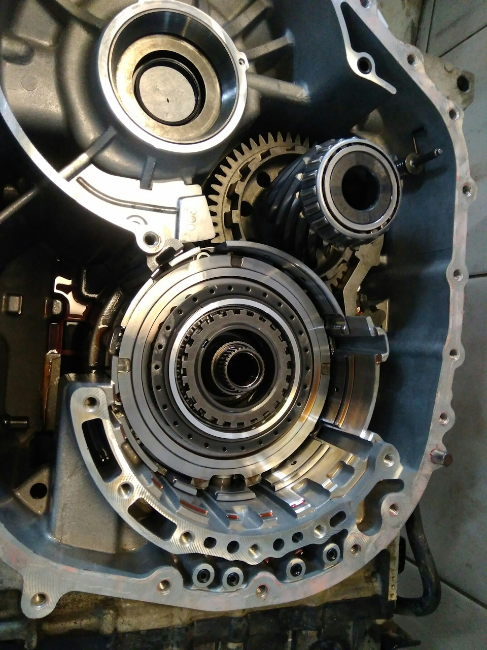 Замена дифференциала в АКПП — Hyundai Grand Santa Fe, 2,2 л, 2014 года ...