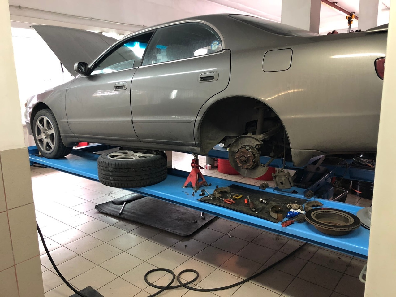 Воскрешения ручника — Toyota Chaser (90), 2 л, 1995 года | визит на ...