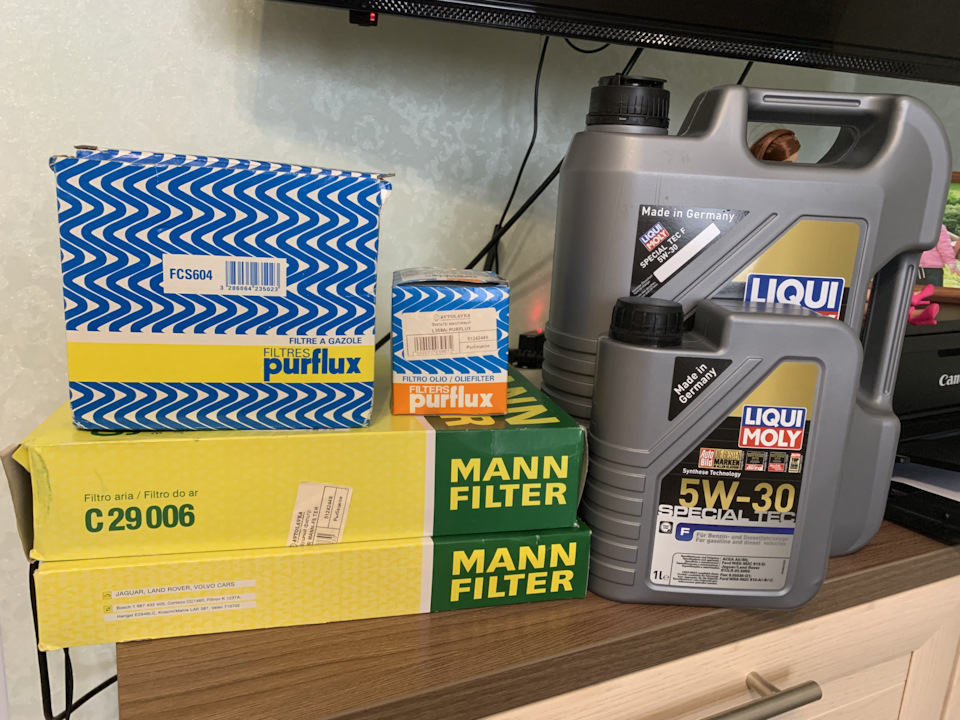 Плановая замена фильтров и масла. — Land Rover Range Rover Evoque (1G ...