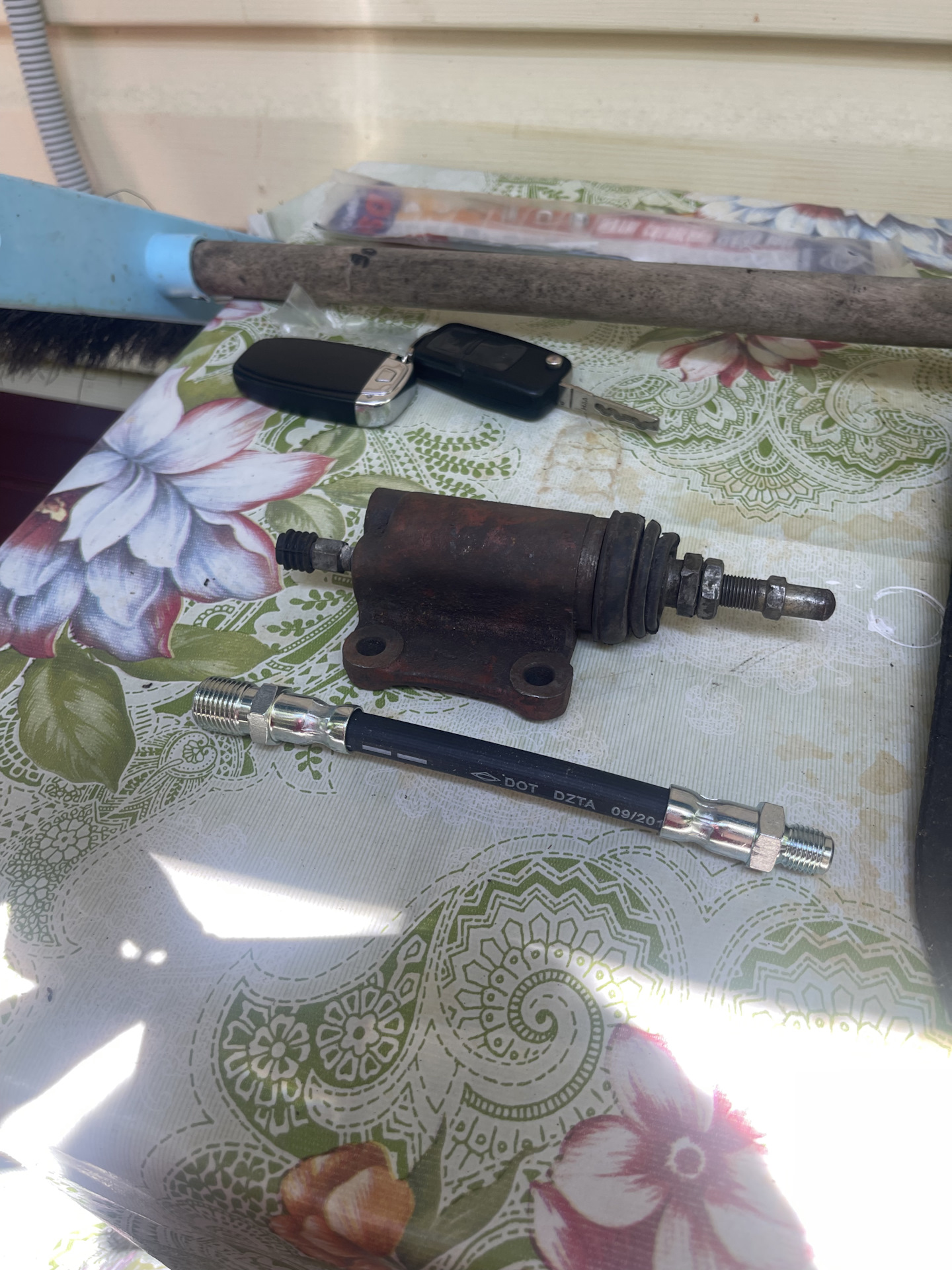 Цилиндр сцепления. — ГАЗ 21, 2,4 л, 1960 года | своими руками | DRIVE2