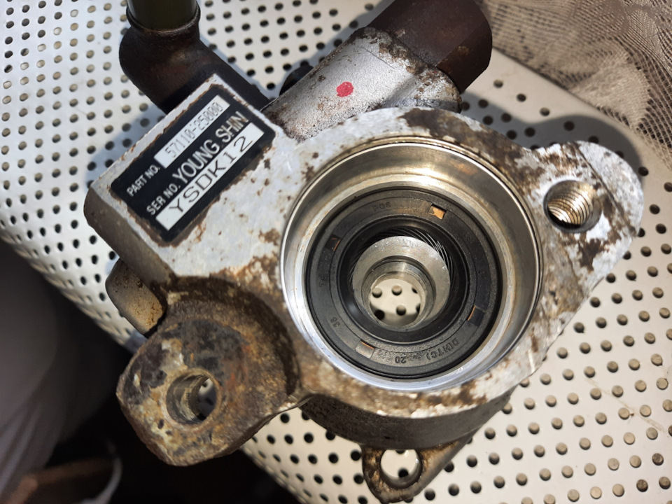 5711025000 Насос гур KIA HYUNDAI | Запчасти на DRIVE2