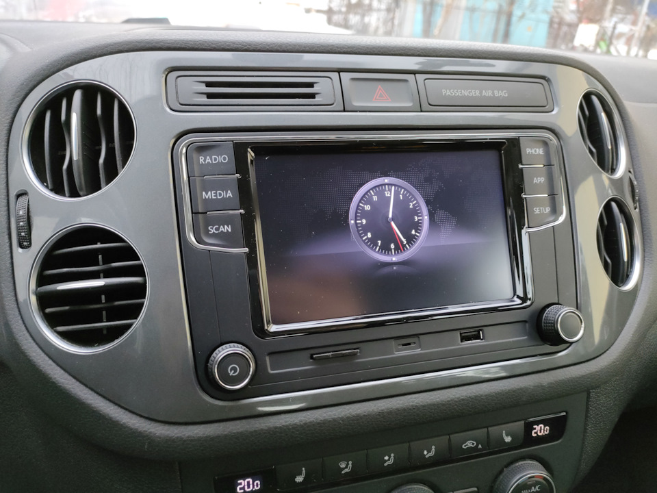 Замена звука на RCD440 PRO — Volkswagen Tiguan (1G), 2 л, 2015 года ...