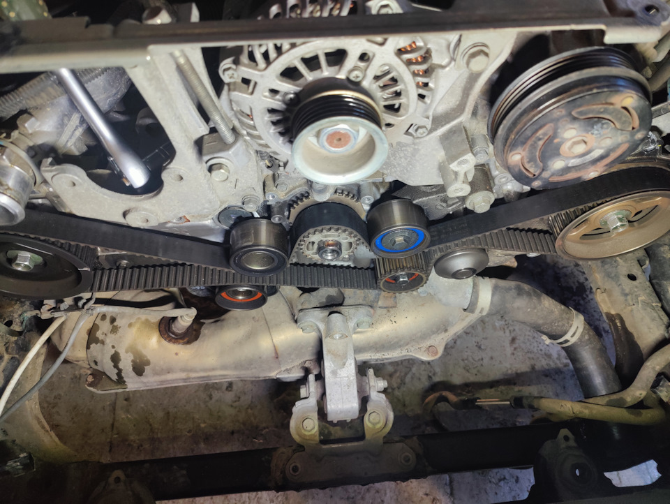 Замена ГРМ — Subaru Outback (BR), 2,5 л, 2014 года | визит на сервис ...