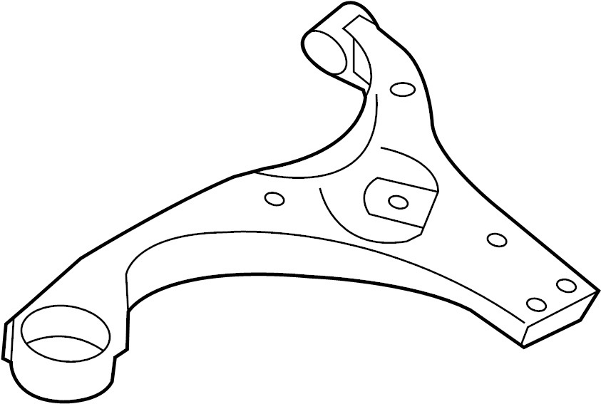 545011M100 Рычаг передней нижней правой подвески KIA HYUNDAI | Запчасти ...