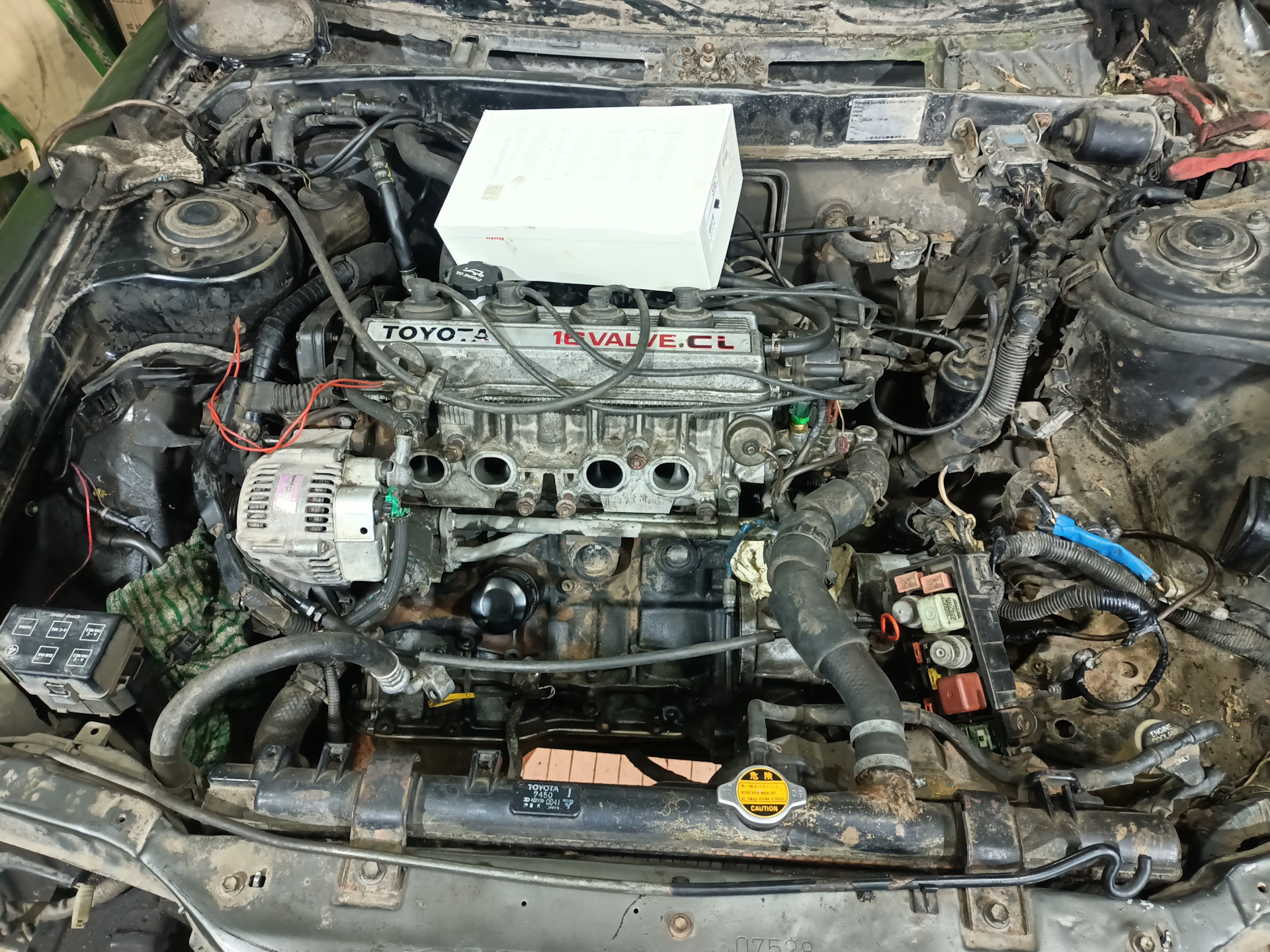 Часть 14. Первый запуск двигателя 4S-Fi — Toyota Carina ED (2G), 1,8 л, 1992 года | своими ...