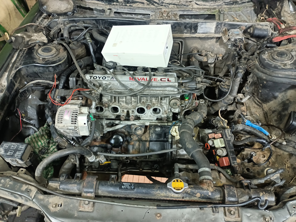 Часть 14. Первый запуск двигателя 4S-Fi — Toyota Carina ED (2G), 1,8 л, 1992 года | своими ...