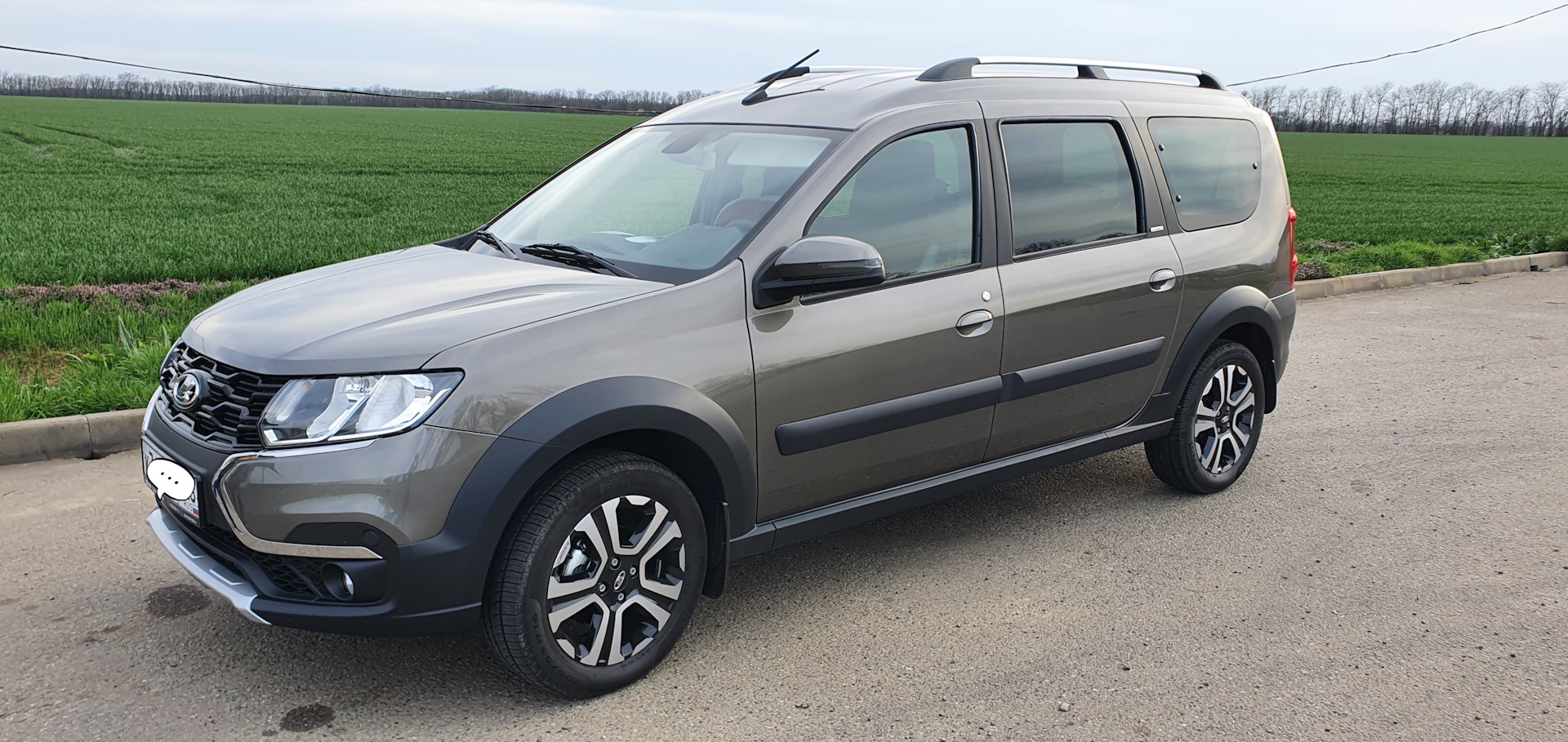 Ларгус в строю)). — Lada Largus Cross, 1,6 л, 2021 года | обкатка | DRIVE2