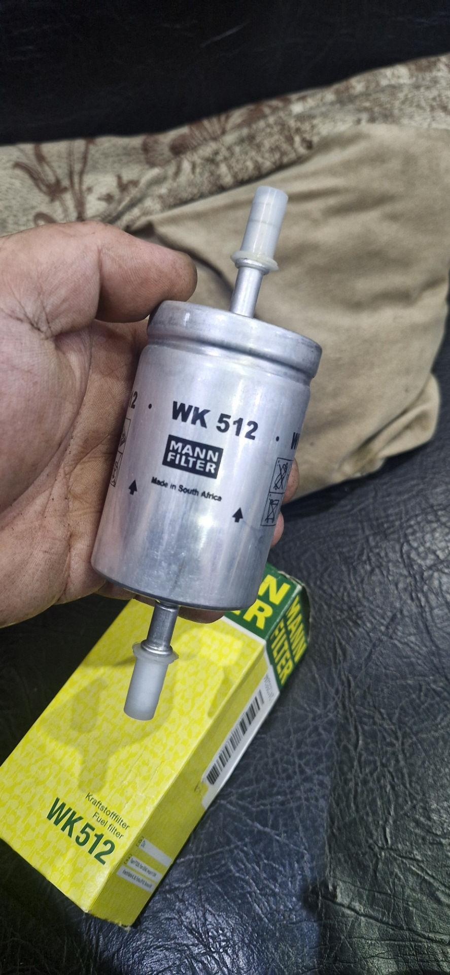 Топливный фильтр MANN WK512 — Lada Калина Хэтчбек (1G), 1,6 л, 2011 года | плановое ТО | DRIVE2