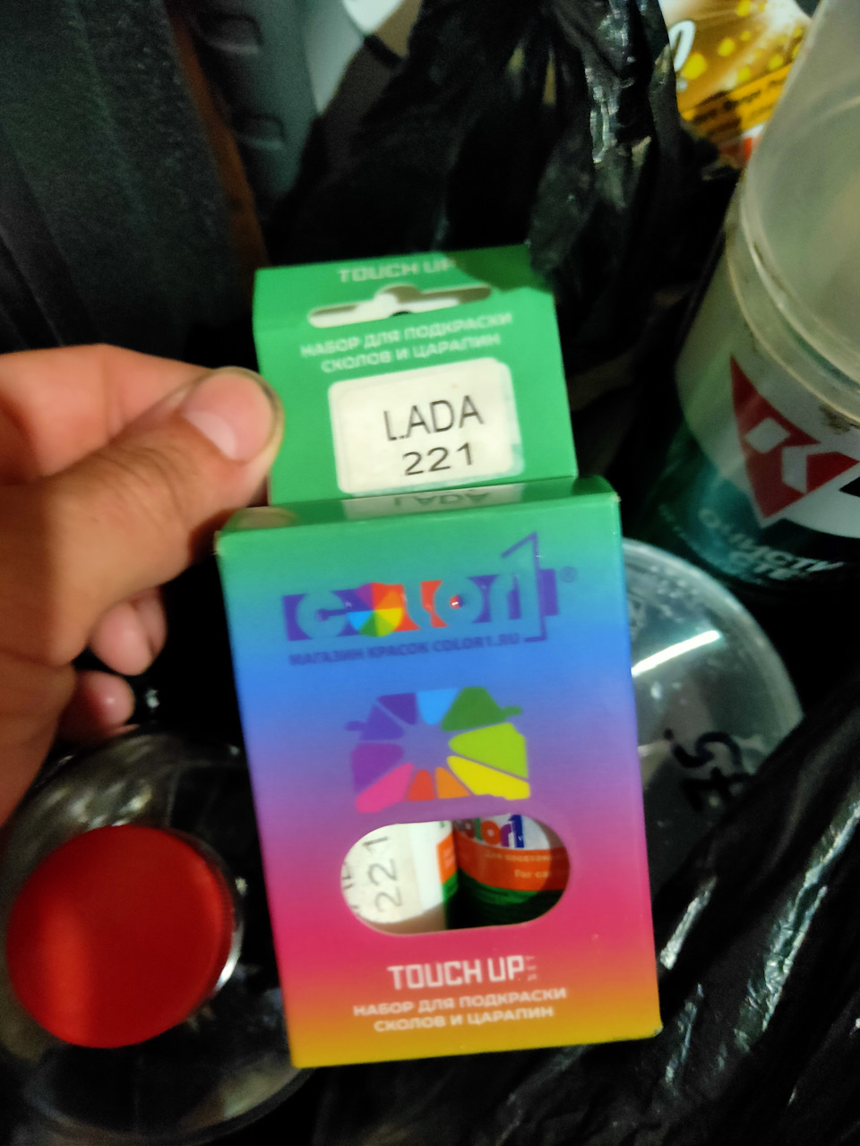 Набор для подкраски сколов — Lada Vesta (1G), 1,8 л, 2018 года | другое ...