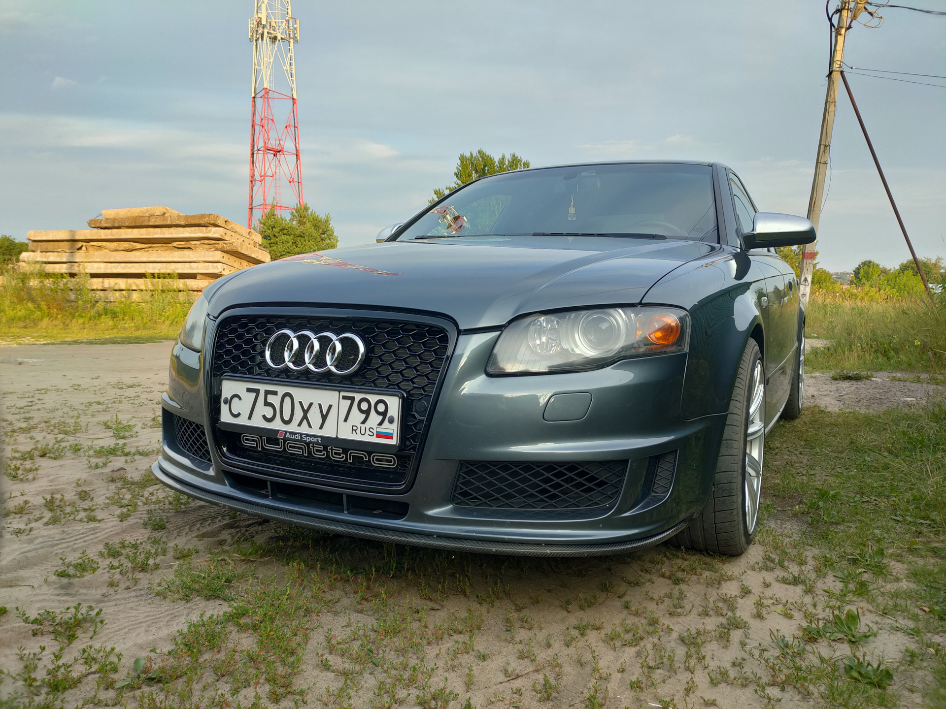 Эпизод 45! Замена штатного БК на цветной и красивый! — Audi A4 (B7), 2 ...