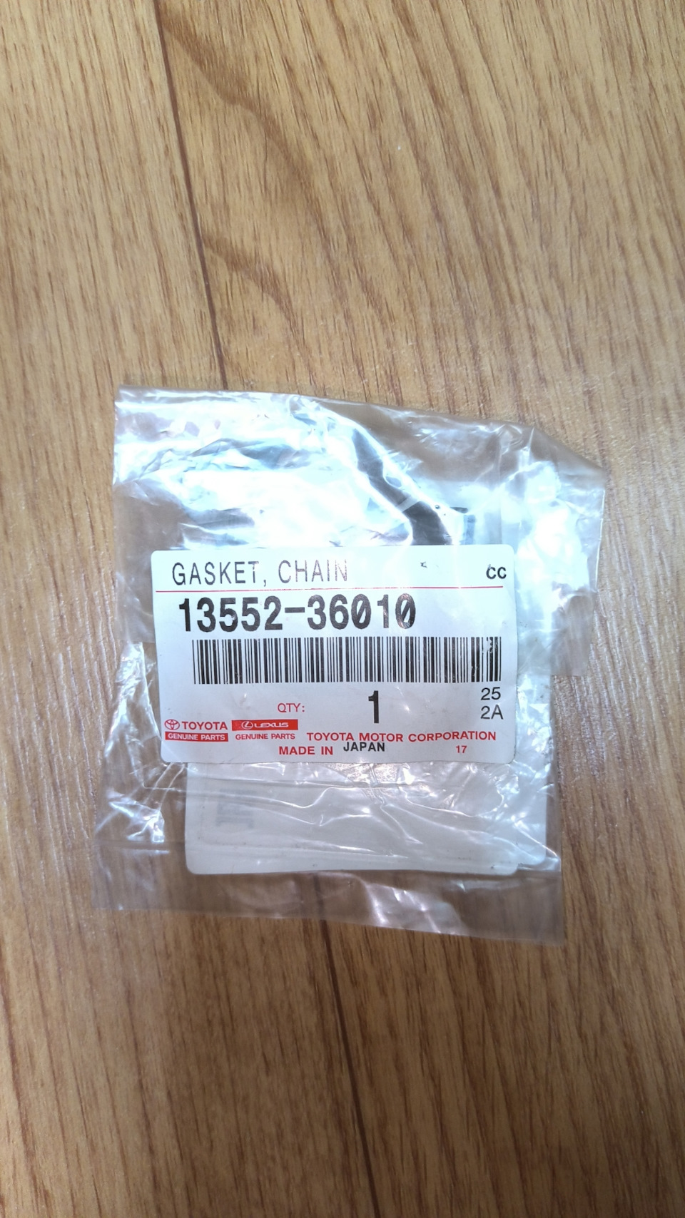 1355236010 Прокладка TOYOTA LEXUS | Запчасти на DRIVE2