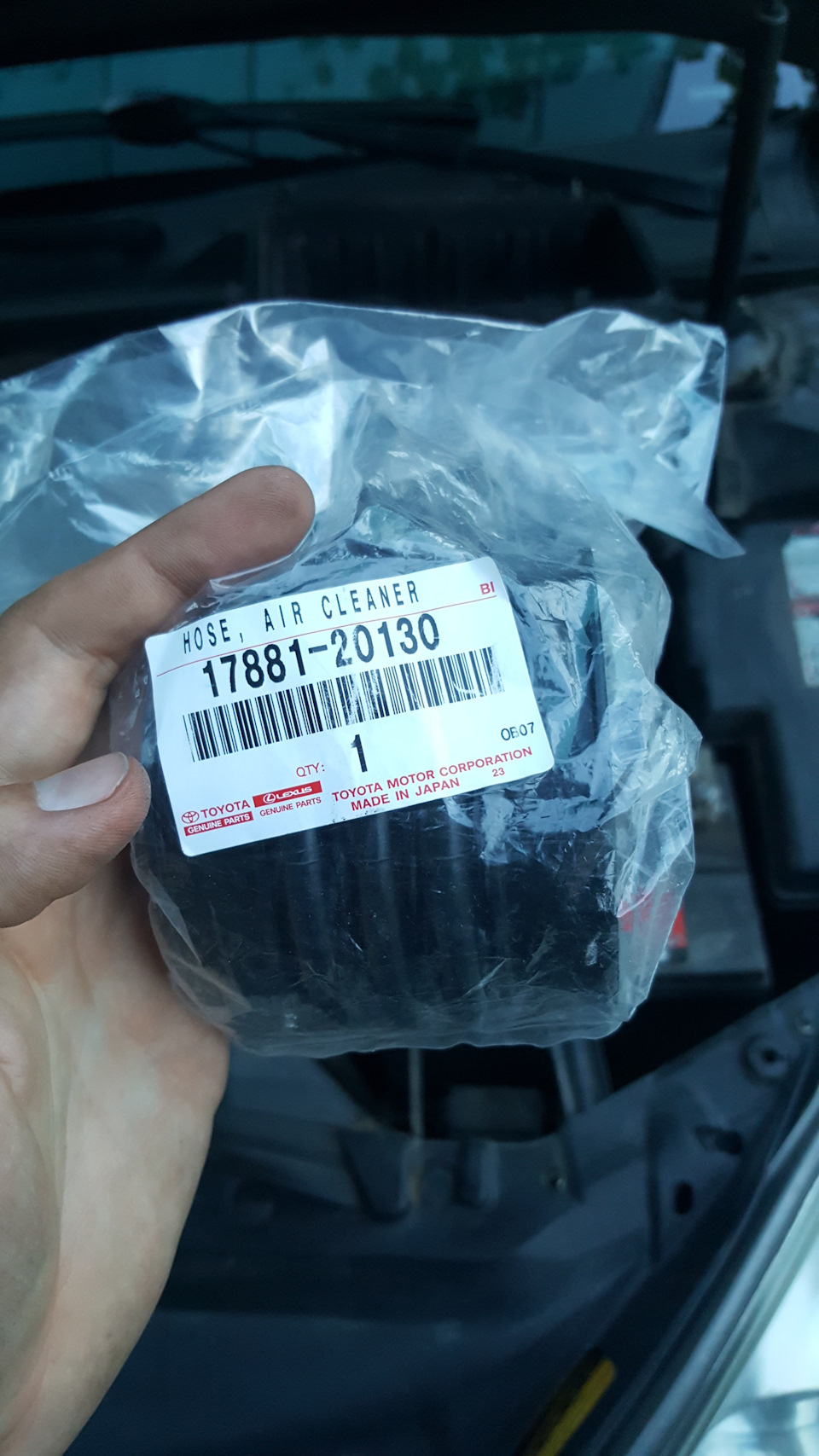 1788120130 Патрубок фильтра воздушного TOYOTA LEXUS | Запчасти на DRIVE2