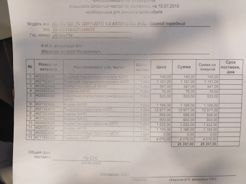 4632623000 Клапан маслянный кпп KIA HYUNDAI | Запчасти на DRIVE2