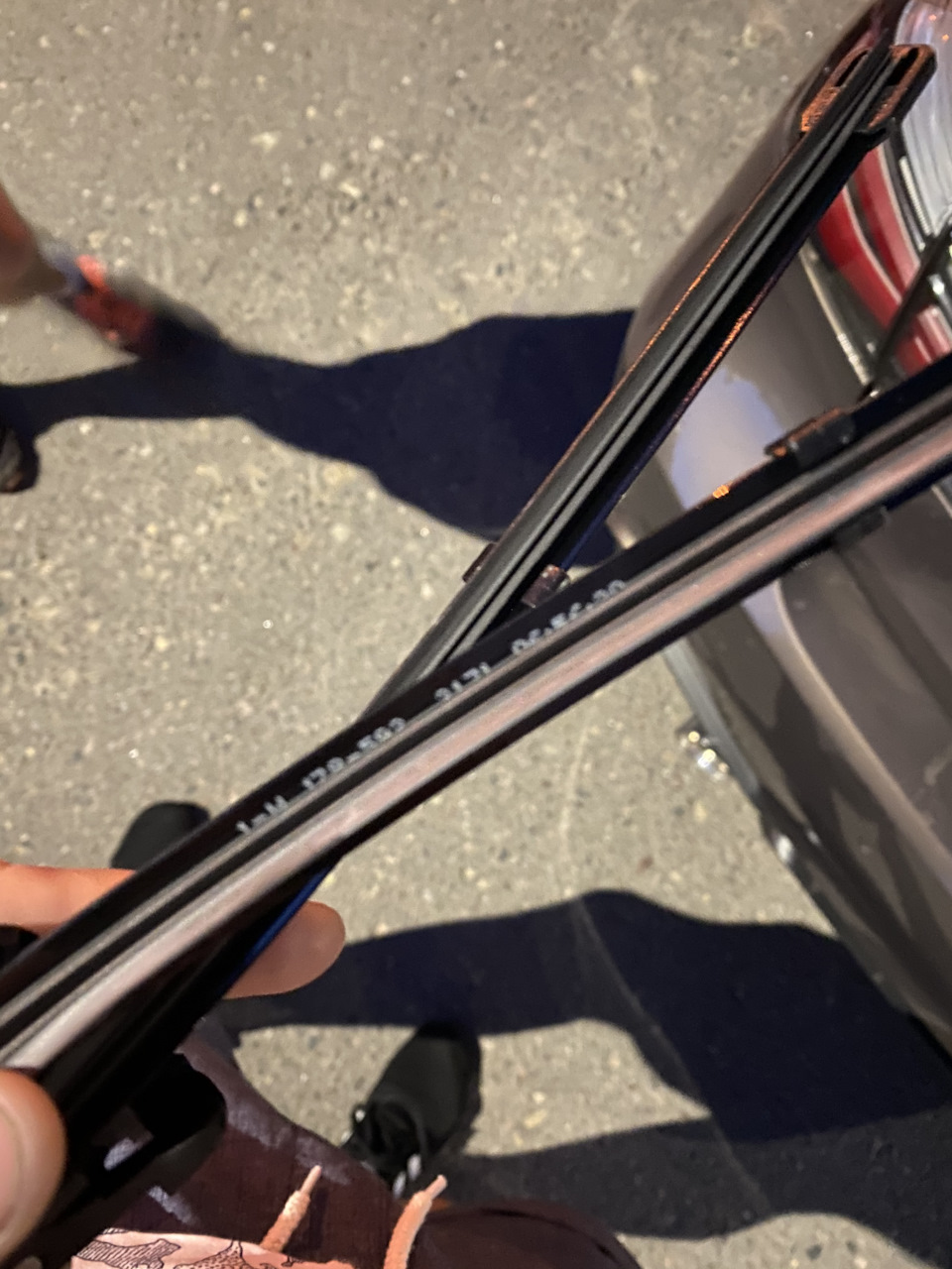 Лобовое стекло, щетки (дворники). — BMW 3 series (F30), 2 л, 2013 года ...