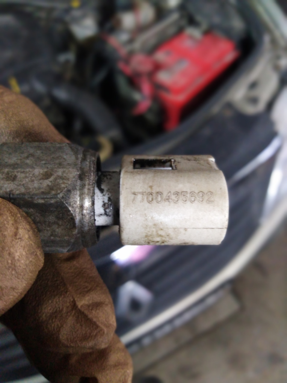 7700435692 Датчик, давление масла RENAULT | Запчасти на DRIVE2