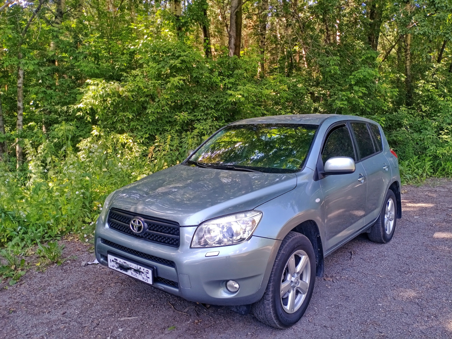 Лоб Хамелеон 93% — Toyota RAV4 (III), 2 л, 2007 года | стайлинг | DRIVE2