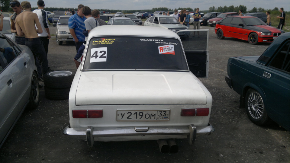 Drag Racing 27 08 2011Семёновка Гусь Хрустальный район — Lada 21013, 1 ...