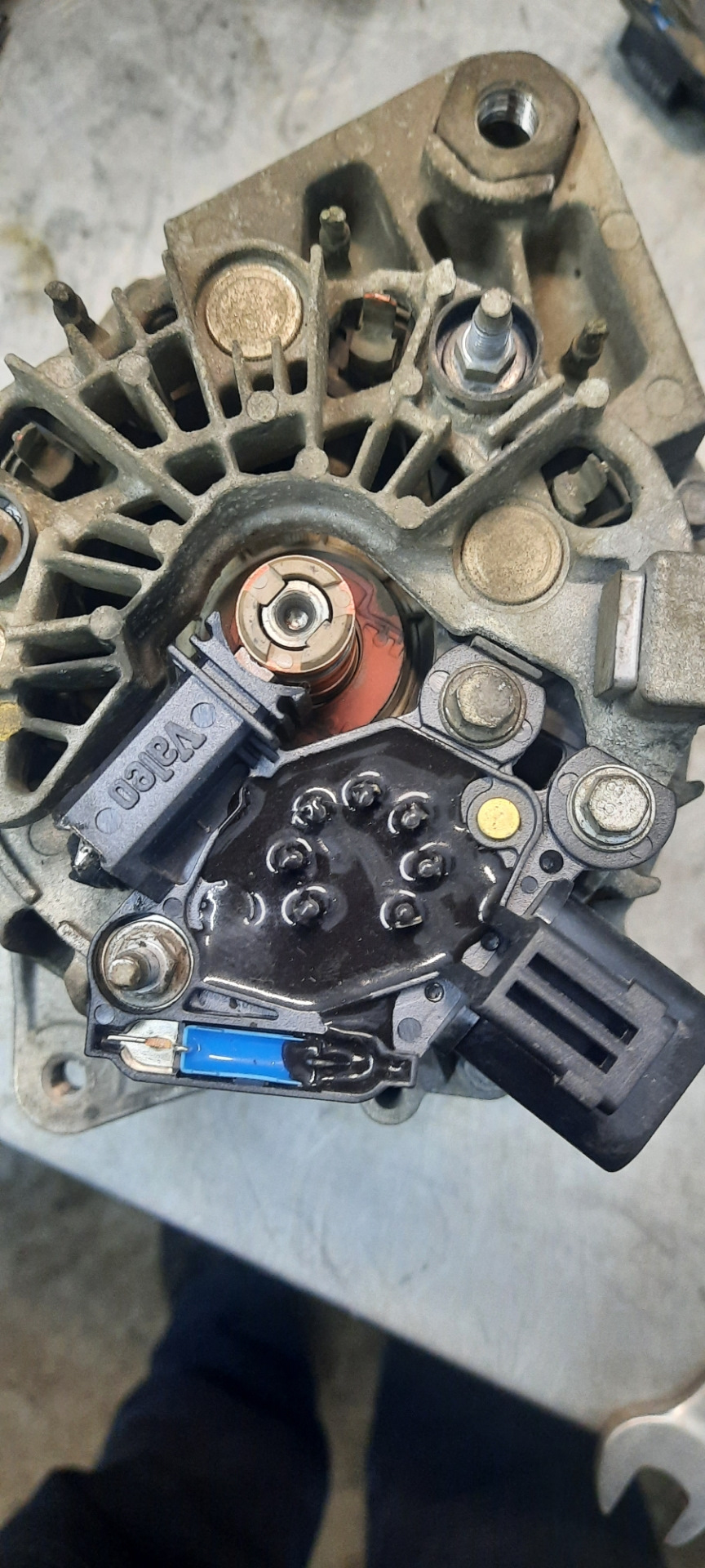 Ремонт генератора — Hyundai Elantra (4G), 1,6 л, 2008 года | поломка ...