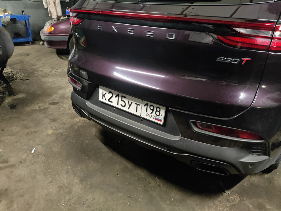 #17 Полный антихром — Exeed TXL, 1,6 л, 2021 года | стайлинг | DRIVE2