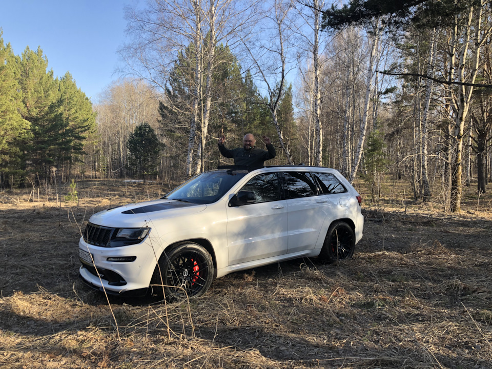 Продано с эмоциями 😢 — Jeep Grand Cherokee SRT-8 (WK2), 6,4 л, 2013 ...