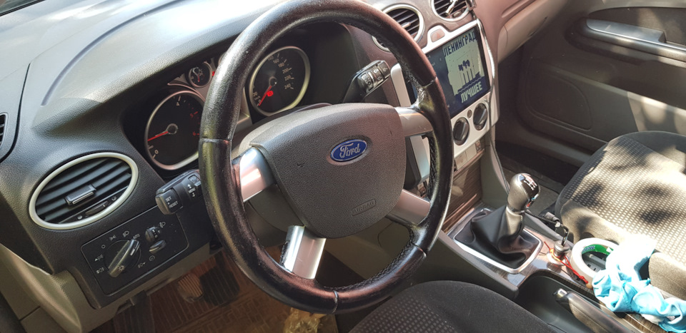 Покраска руля ford focus 2 tdci ghia — Ford Focus Hatchback II, 1,8 л ...