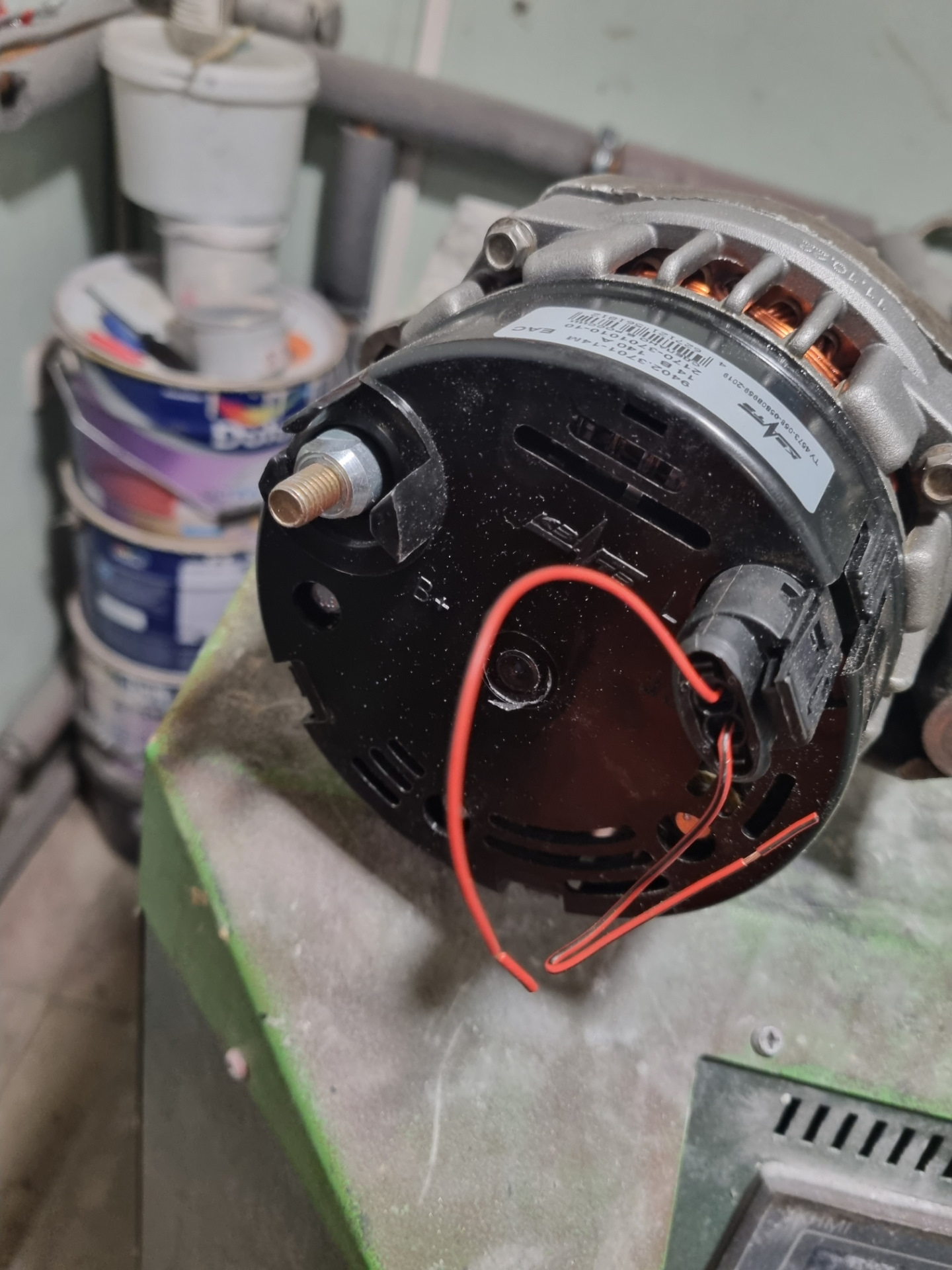 Гегератор на 140А от приоры на ниву( 9402.3701-14М) — Lada 4x4 5D, 1,7 ...