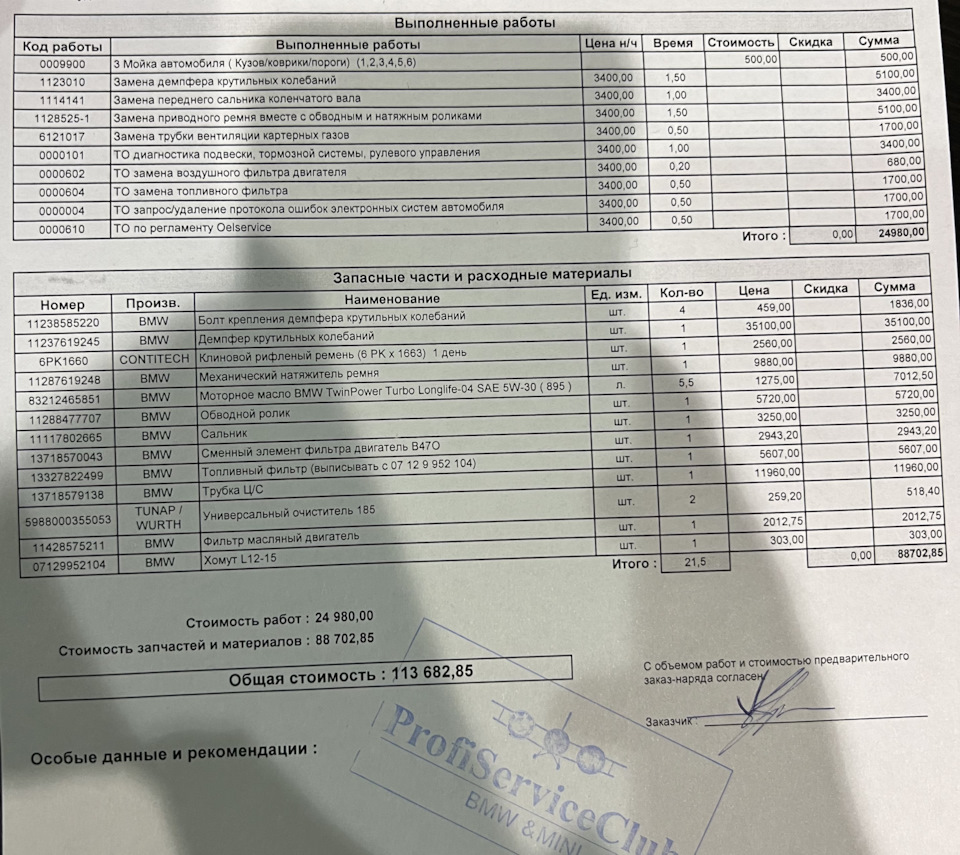 11287619248 механический натяжитель ремня BMW | Запчасти на DRIVE2