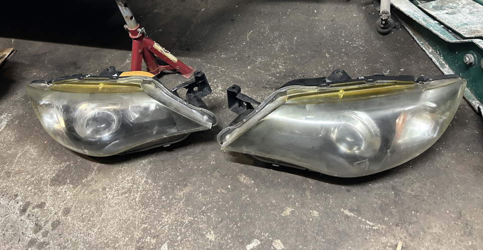 Американские фары из Японии — Subaru Impreza (GE/GH), 2 л, 2007 года ...