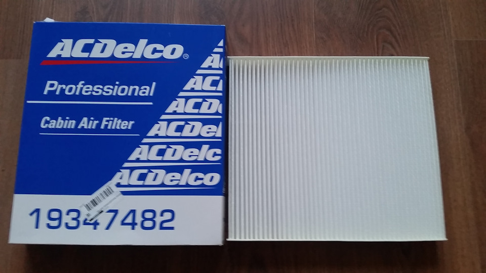 19347482 Фильтр салона ACDelco | Запчасти на DRIVE2