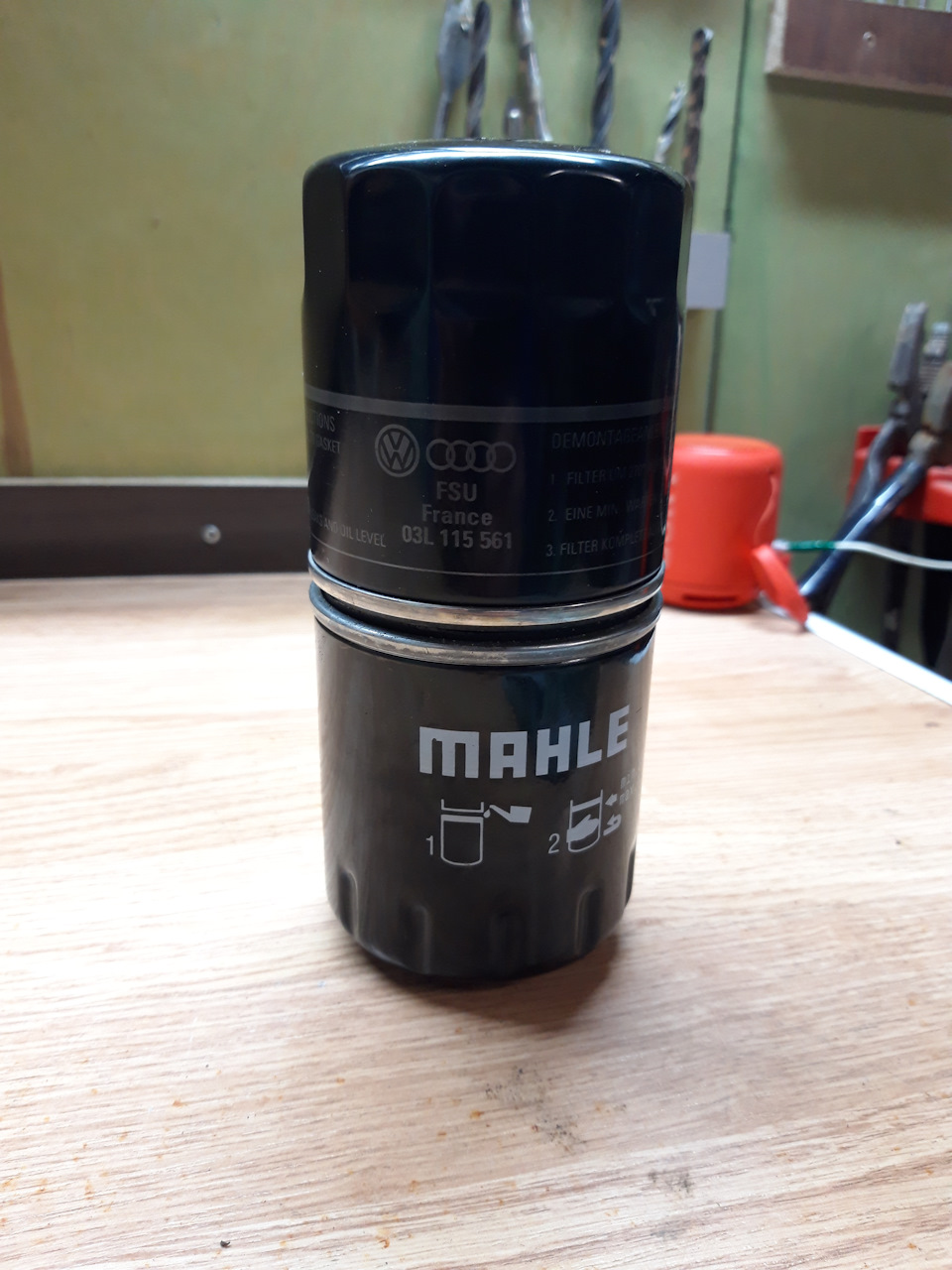 03L115561 Фильтр, масляный VAG | Запчасти на DRIVE2