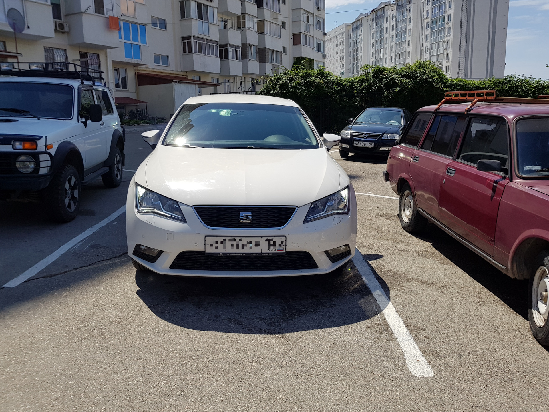 Замена ДХО и поворотников на Led — SEAT Leon (Mk III), 1,2 л, 2014 года ...