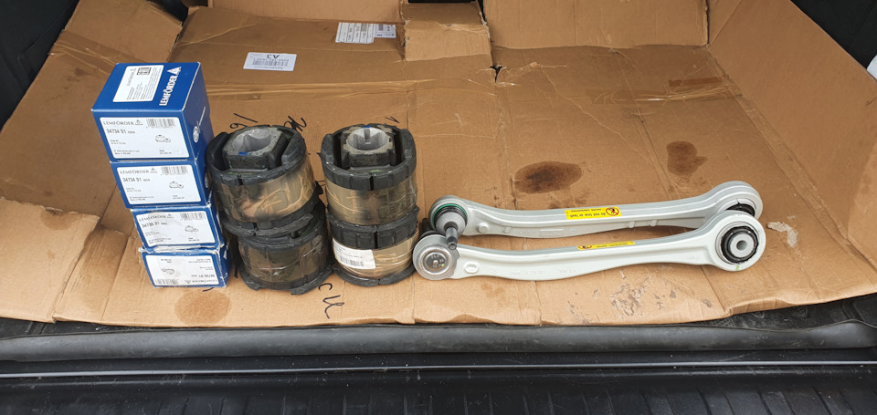 Задняя подвеска и актив стабы — BMW X5 (E70), 3 л, 2011 года | визит на ...