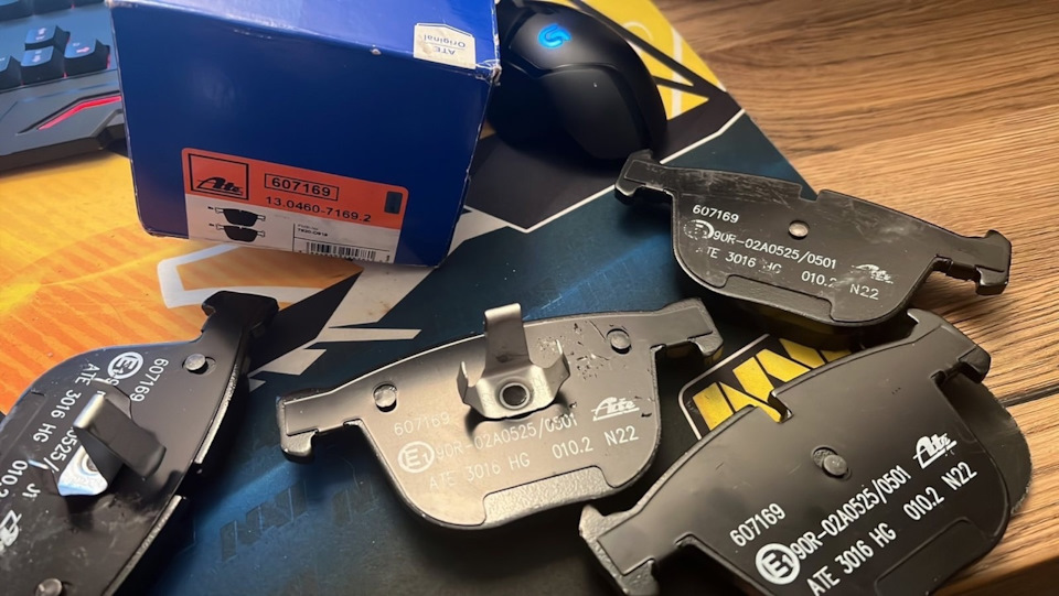 Двупоршневые тормоза 535д Полная ревизия — BMW 5 series (E60), 2,5 л ...