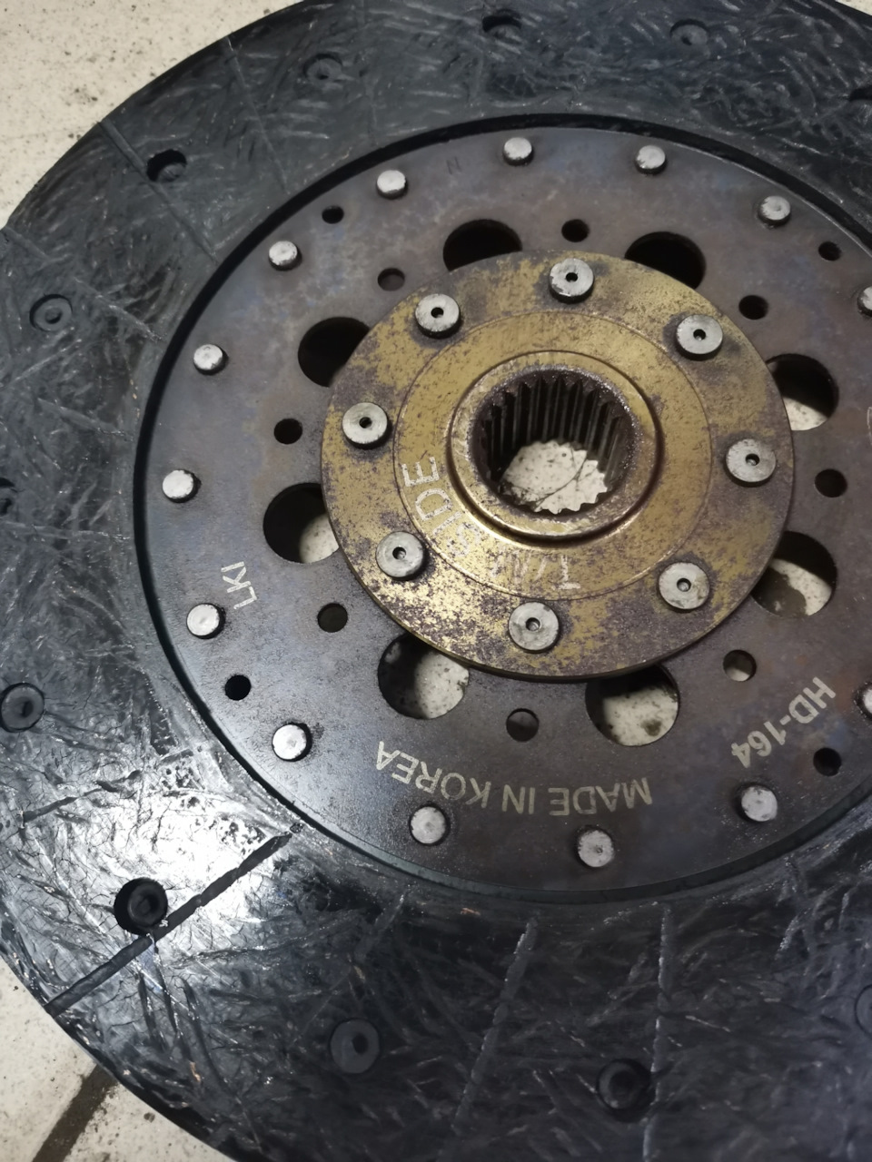 HD164 Диск сцепления VALEO | Запчасти на DRIVE2