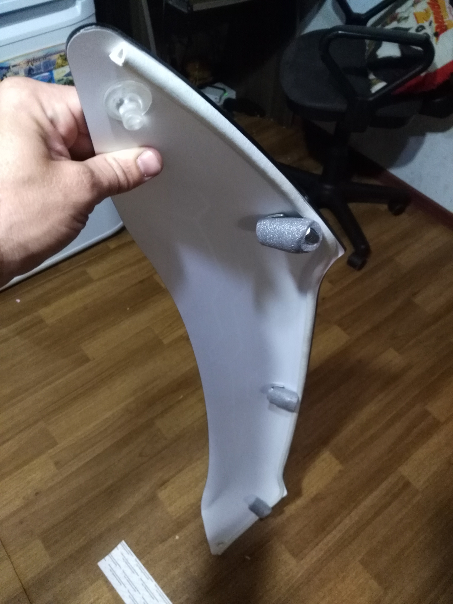 Отбойник на капот — Chevrolet Captiva (1G), 2,4 л, 2013 года ...