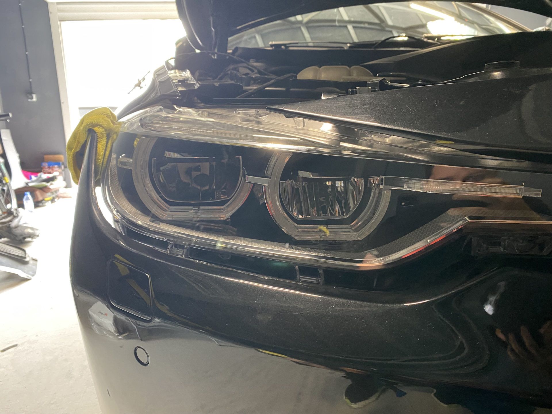 Опция (S5A2A) Светодиодные фары — Установка — BMW 3 series (F30), 3 л ...