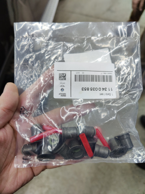 11340035853 Ремкомплект маслоотраж.колпачков BMW | Запчасти на DRIVE2