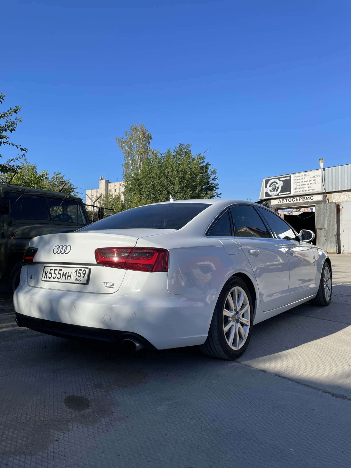 Занижение «Eibach» -30mm. — Audi A6 (C7), 2 л, 2013 года | тюнинг | DRIVE2