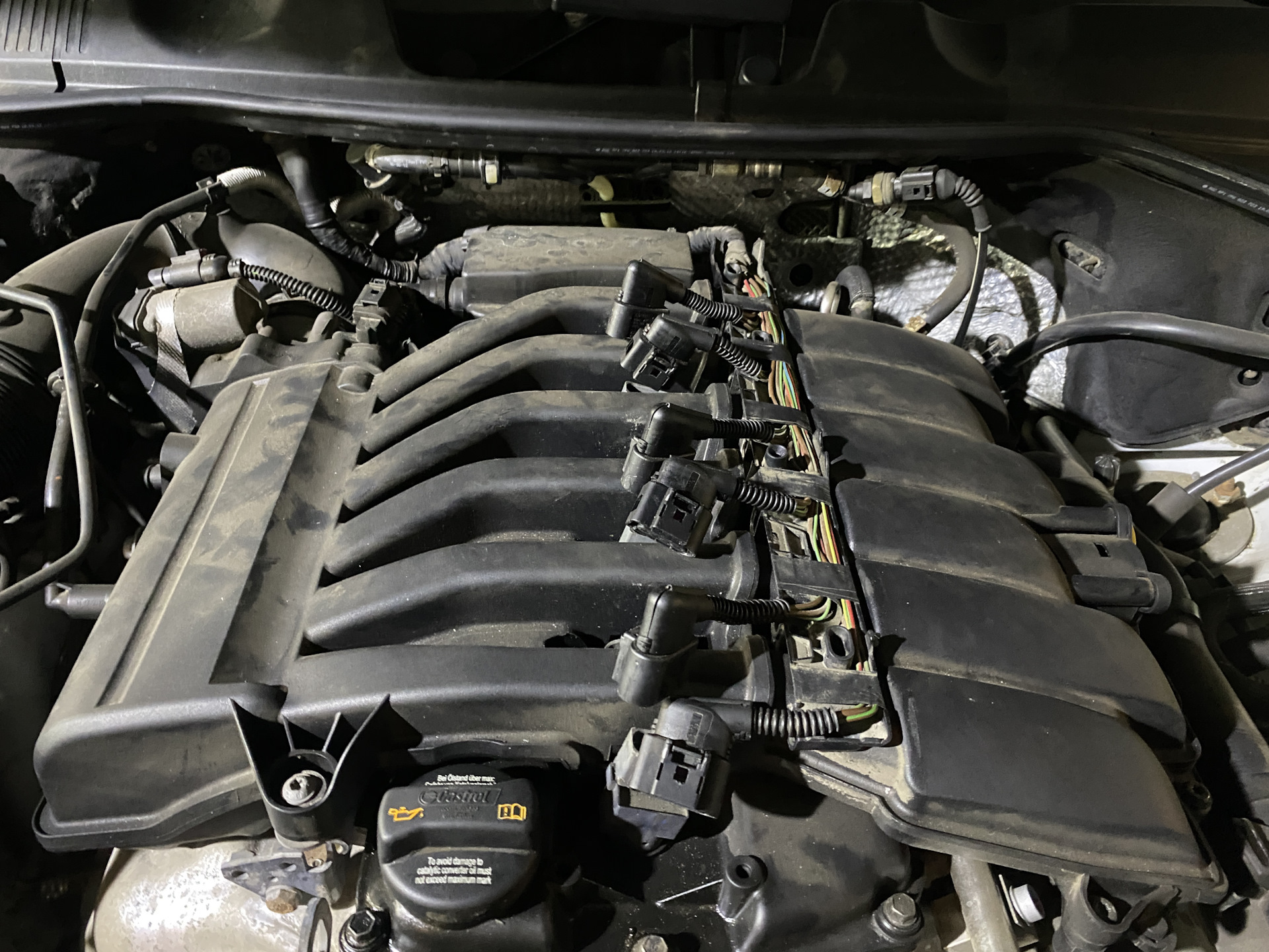 #21 Замена сальников верхней крышки ДВС 3.6 Touareg NF — Volkswagen ...