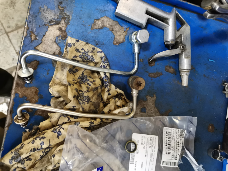 Замена трубки. — Opel Astra J GTC, 1,4 л, 2012 года | своими руками ...