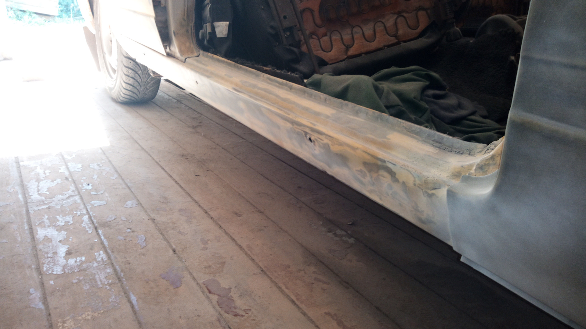 Замена переднего правого ступичного подшипника (c ABS). — Opel Astra G ...