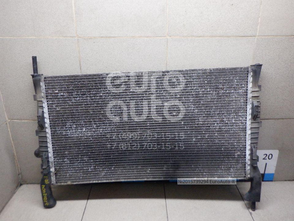 1383317 Радиатор TRANSIT 2.2TD/2.3/2.4TD 2006- W A/C Ford | Запчасти на ...