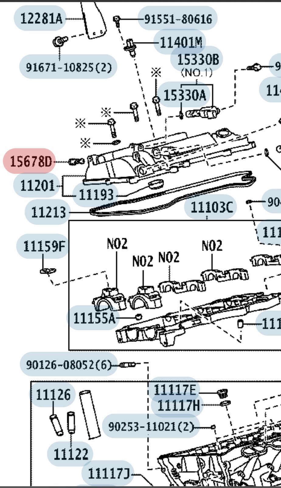 Замена фильтров муфты VVT i и клапана PCV 2gr-fe — Toyota Camry (XV50 ...