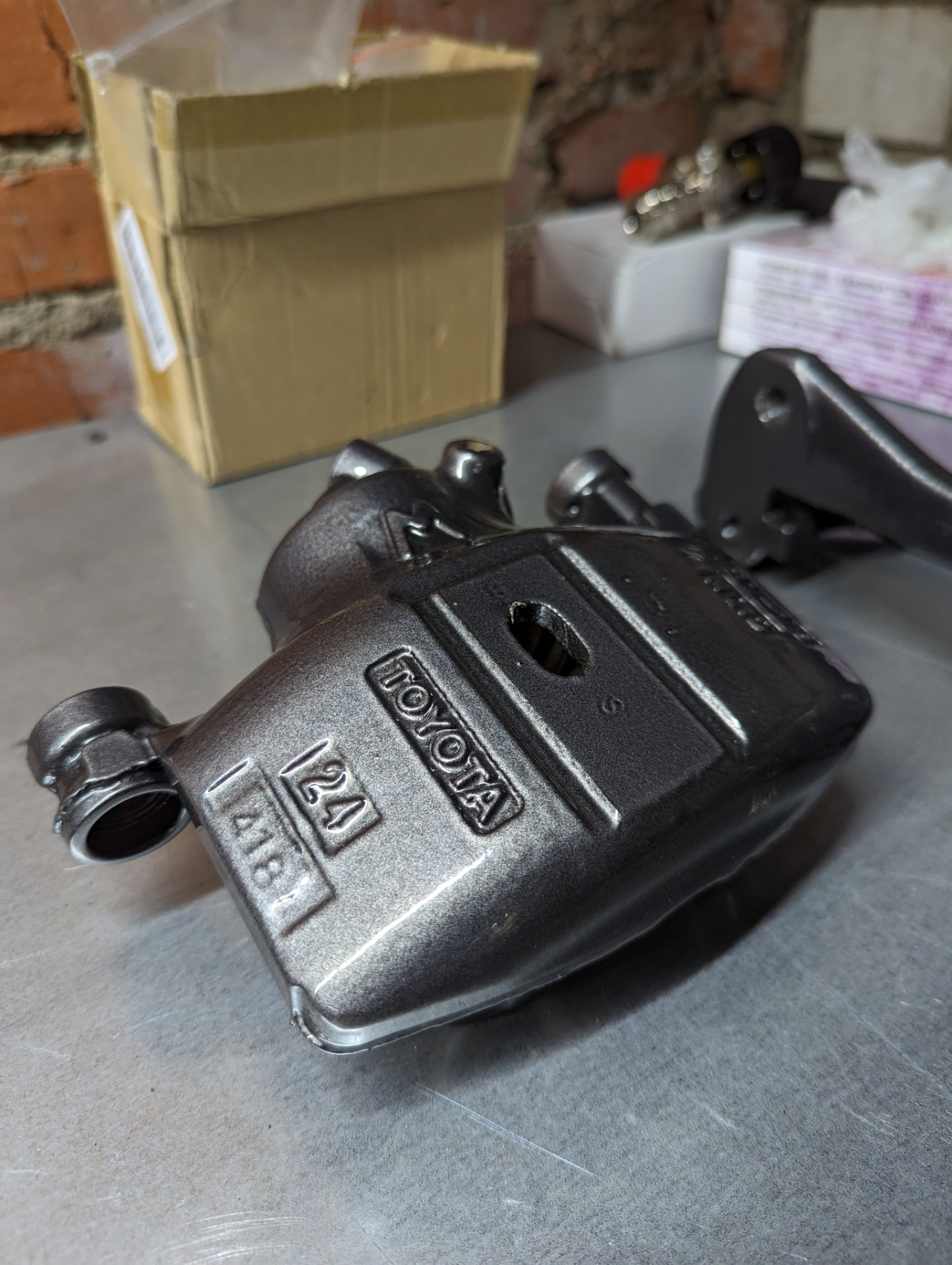 Восстановление передних тормозов. Часть 1. — Toyota Corolla (100), 1,3 ...